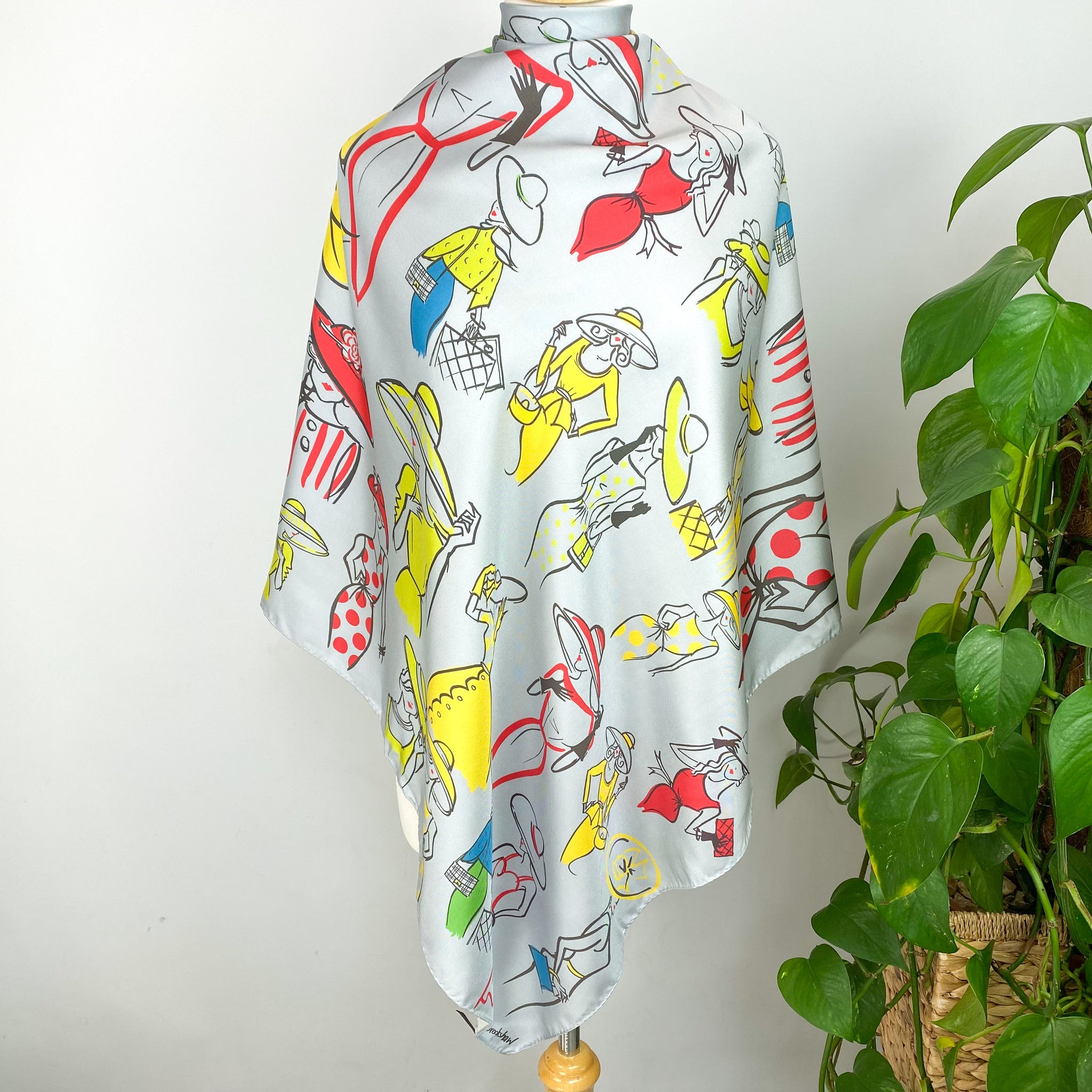David Watson Stylish Ladies Silk Scarf
