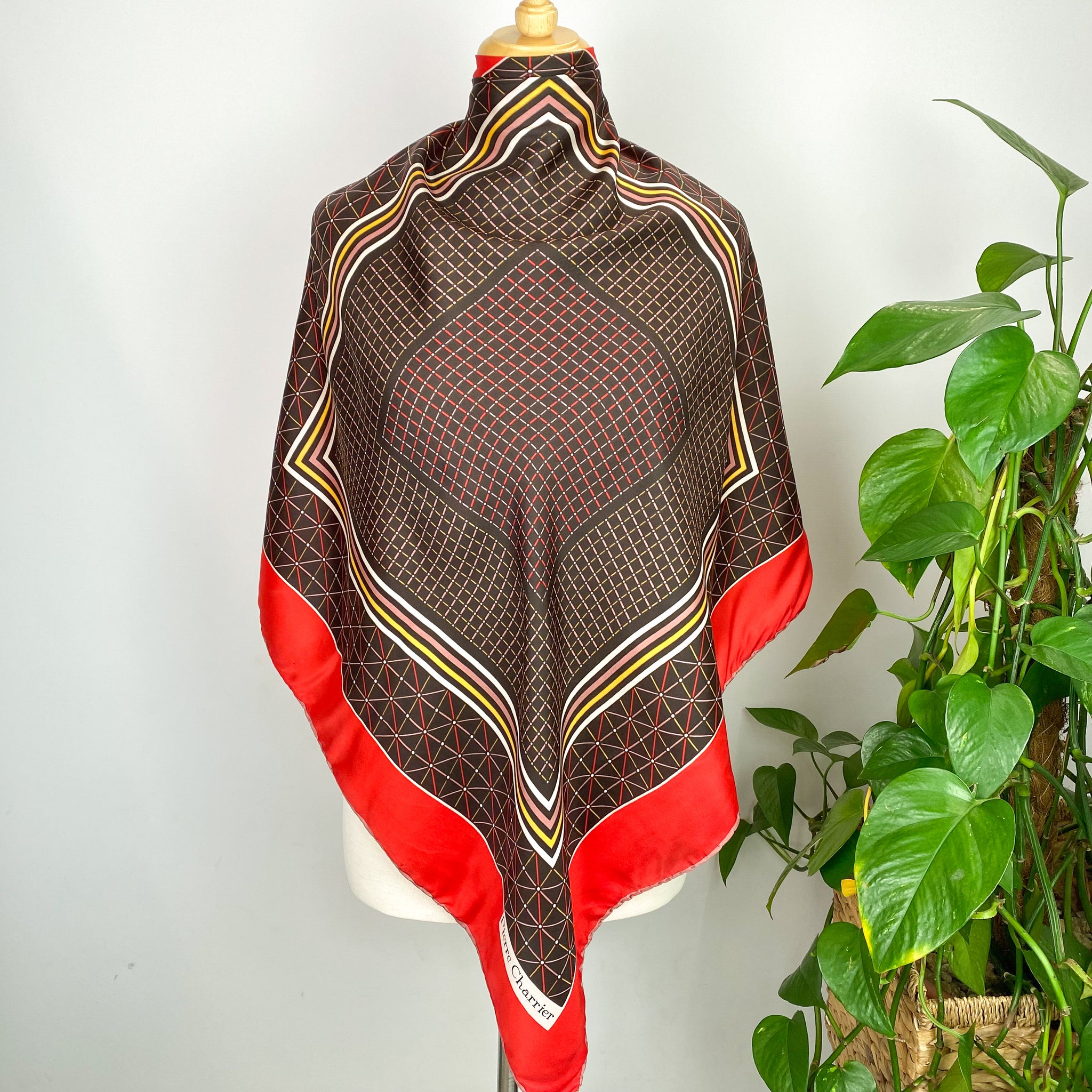Pierre Charrier Silk Scarf