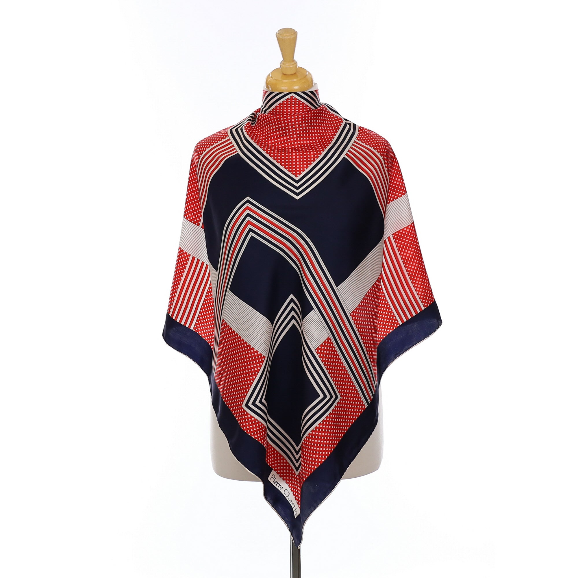 Pierre Charrier Vintage Silk Scarf