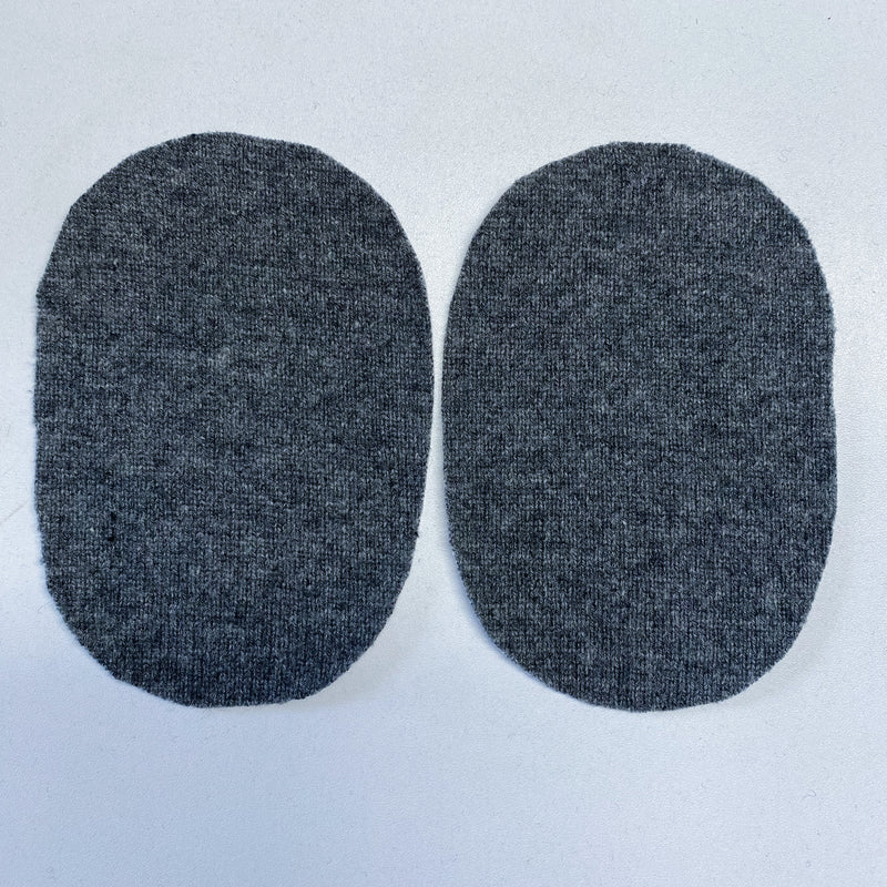 Large Slate Grey Elbow Patches - Machine Use – NEARLY NEW CASHMERE CO.
